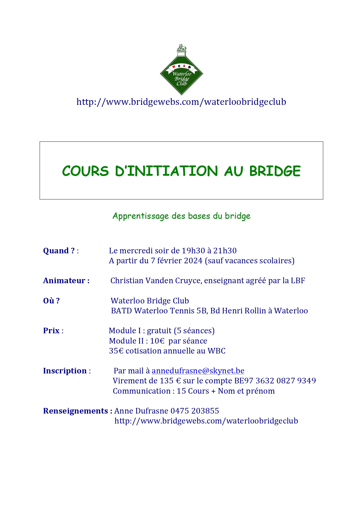 Bridge de Bruxelles & Brabant-Wallon - bridge de Bruxelles & Brabant-Wallon